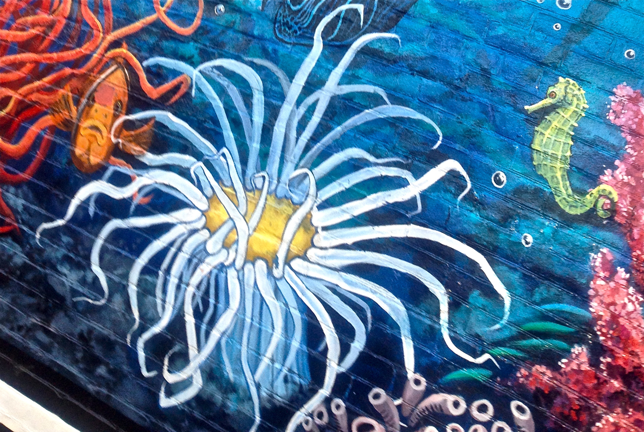 Mermaids’ Mural – Graffiti Lux Art & More