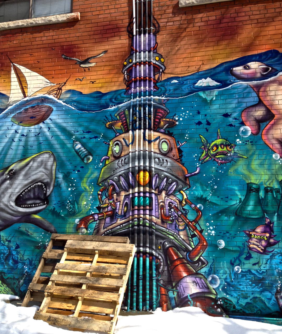 Pollution Bites – Graffiti Lux Art & More