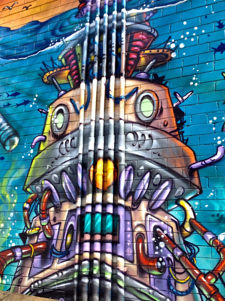 Pollution Bites – Graffiti Lux Art & More