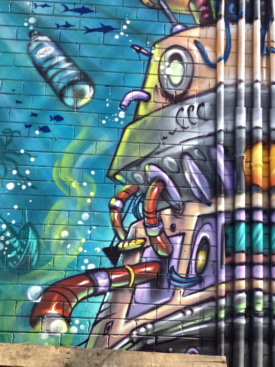 Pollution Bites – Graffiti Lux Art & More