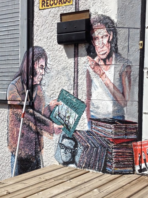 Keith Richards & Neil Young – Graffiti Lux Art & More