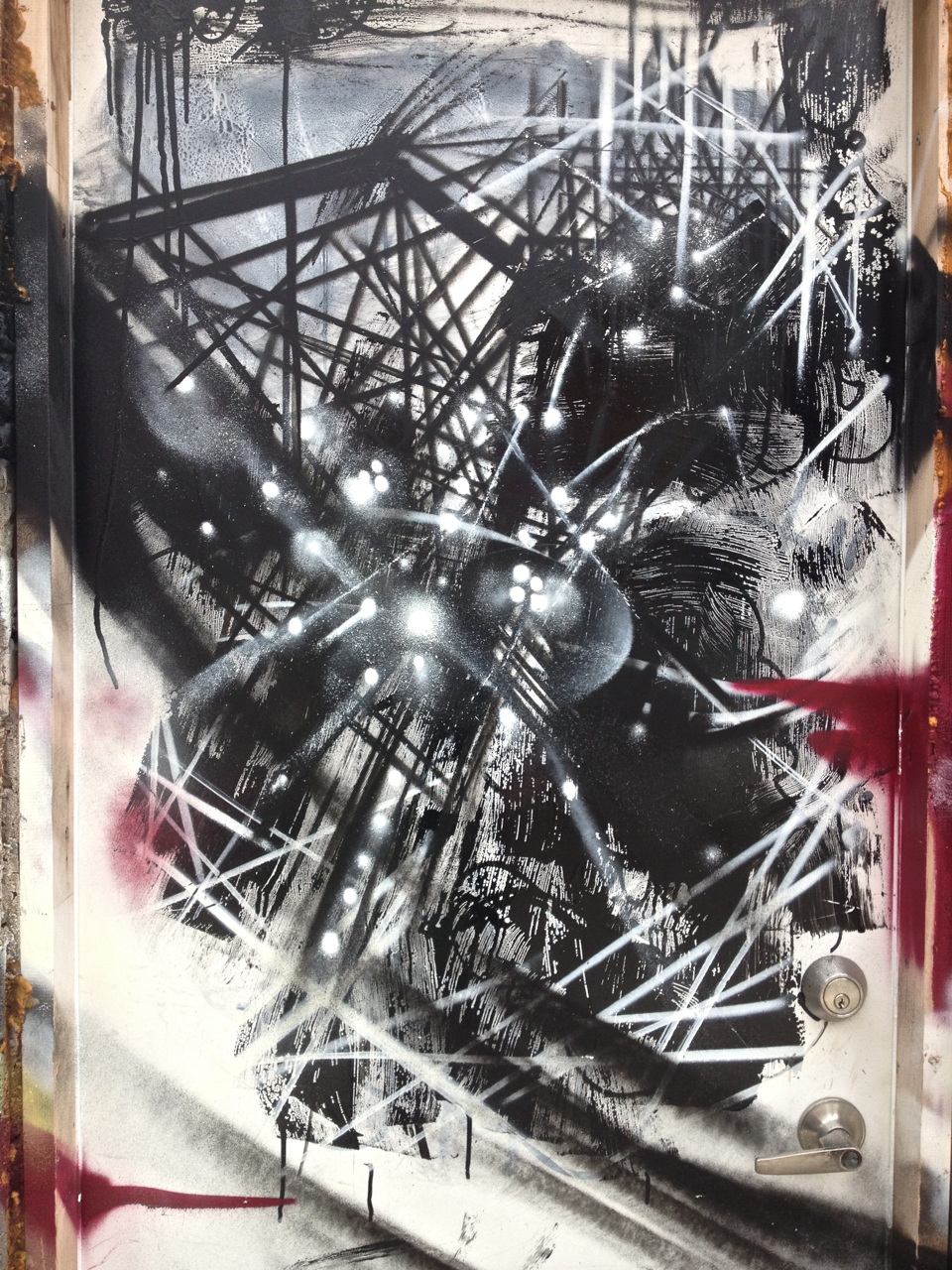 Rose & Red Stag – Graffiti Lux Art & More
