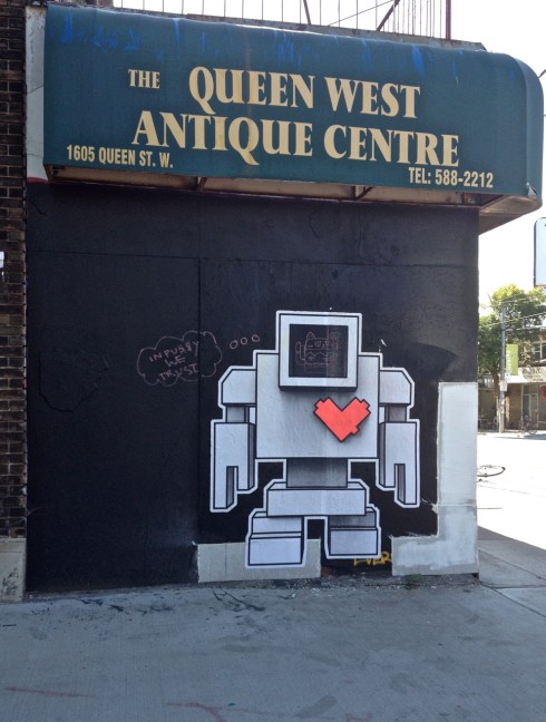 Lovebot Invasion – Graffiti Lux Art & More
