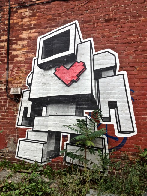 Lovebot Invasion – Graffiti Lux Art & More
