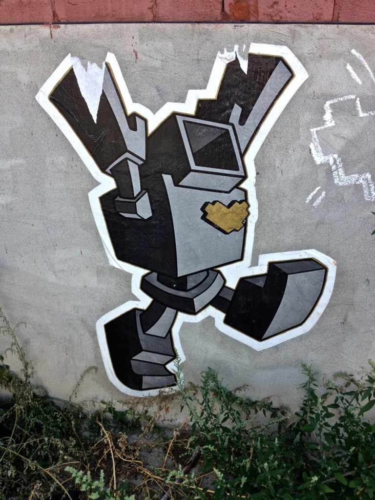Lovebot Invasion – Graffiti Lux Art & More