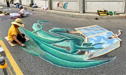 Chalk Art – Graffiti Lux Art & More