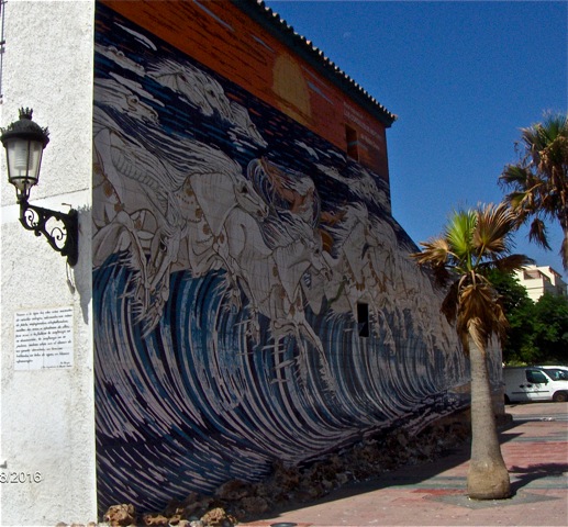 Los Corcelles de Neptuno ☆ The Horses of Neptune – Graffiti Lux Art & More