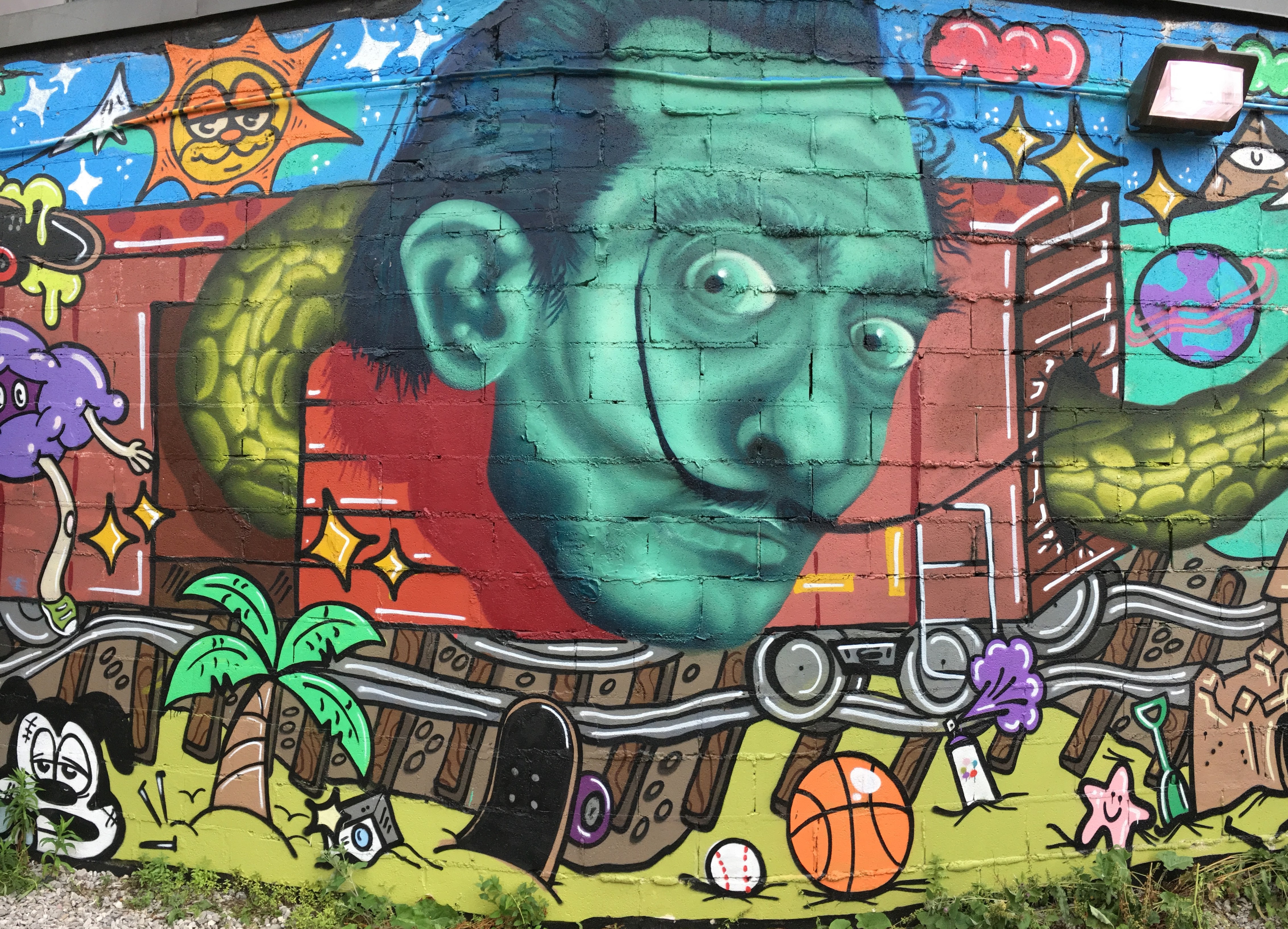 Dali in Dizzy Land – Graffiti Lux Art & More