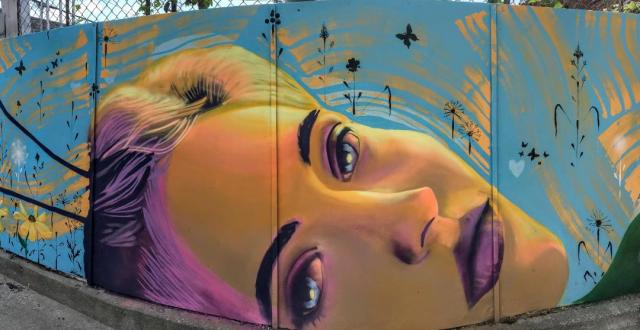 Anya in the Alley – Graffiti Lux Art & More