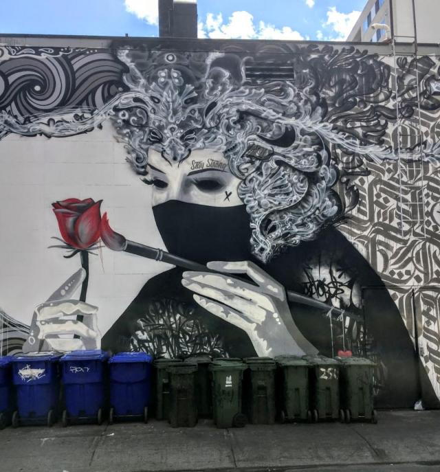 🌹 Stay Strong 🌹 – Graffiti Lux Art & More