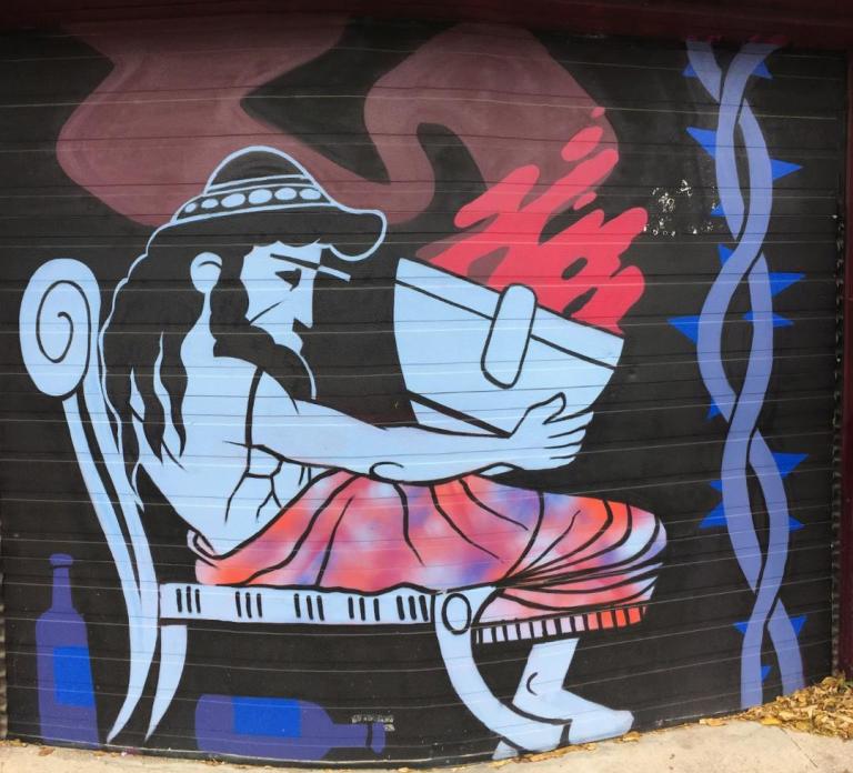 Dionysus or Bacchus? – Graffiti Lux Art & More